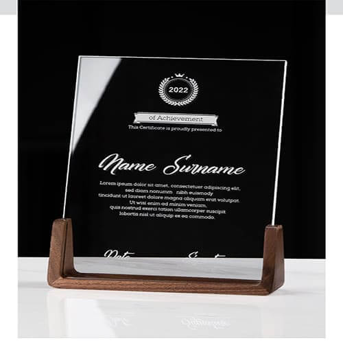 Acrylic Plaque – The Top one Acrylic fabrication in China